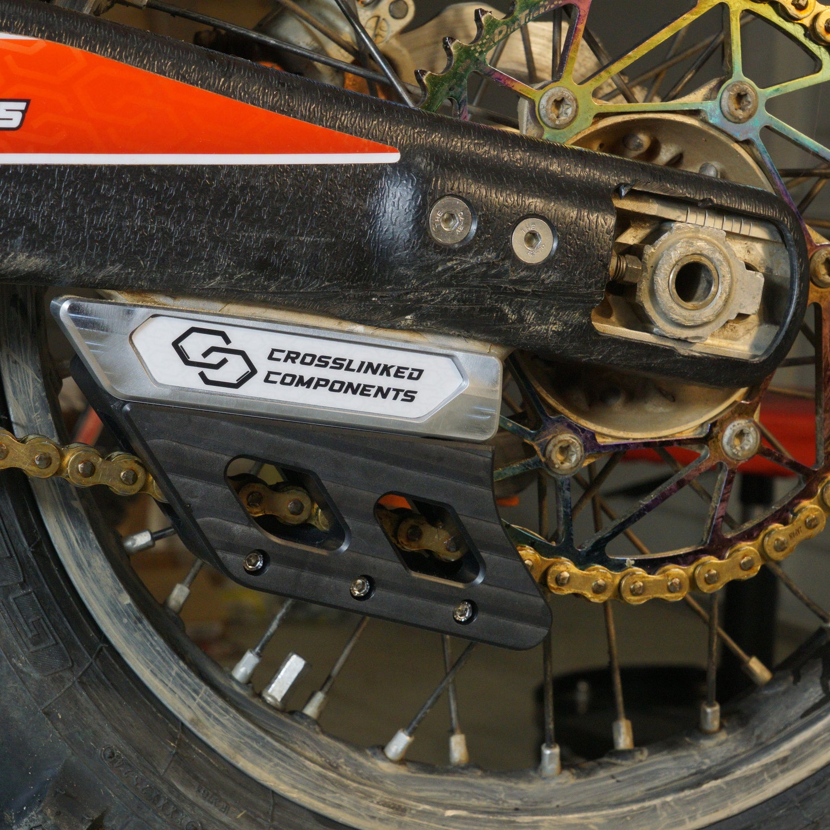 Crosslinked Components Dirtbike Swingarm Guards – crosslinkedcomponents