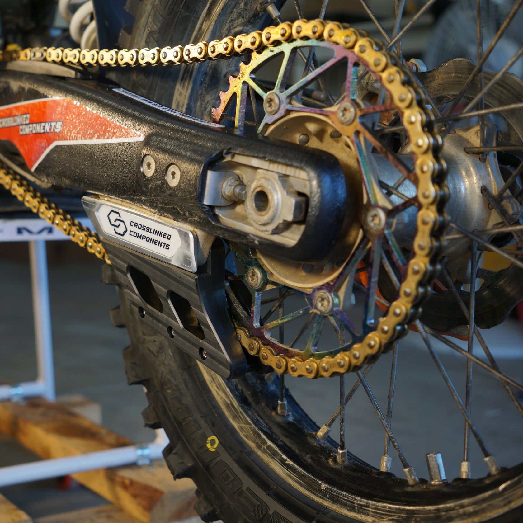 Crosslinked Components Dirtbike Swingarm Guards – crosslinkedcomponents